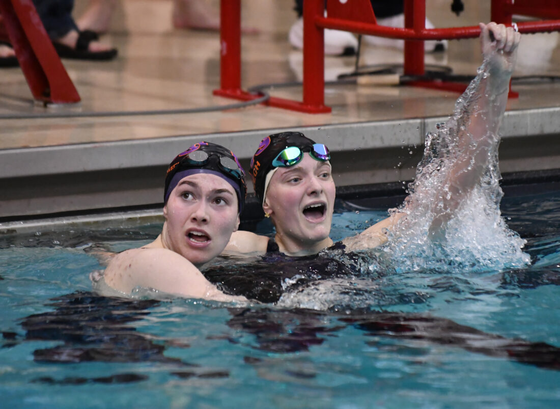 Hughesville’s Barlett, Lewisburg’s Donner swim great race in 100 breast ...